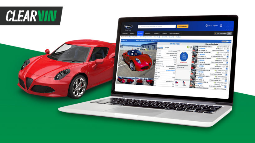 How to check a car while browsing on Copart - ClearVin Blog