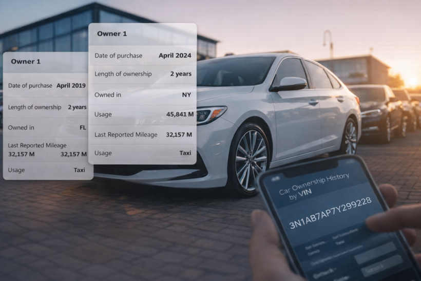 Car Ownership History by VIN: How to Check a Used Car's Previous Owners ...